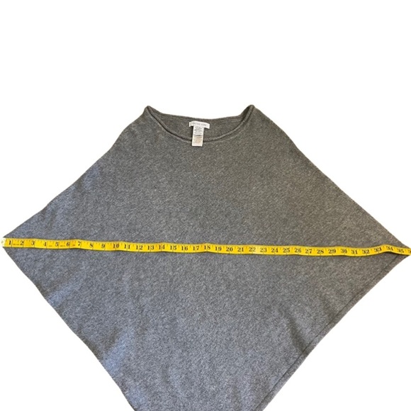 tabitha webb | Sweaters | Tabitha Webb Gray Wool Blend Poncho Sweater ...